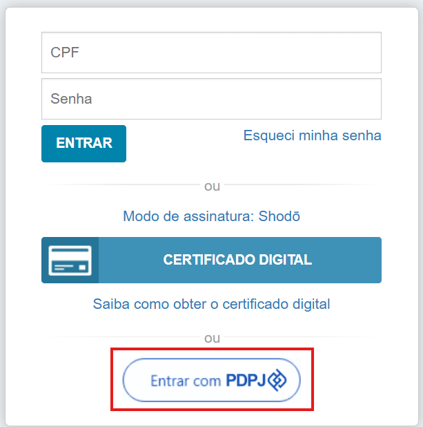 Autenticação do PJe será exclusivamente via PDPJ a partir desta terça ...